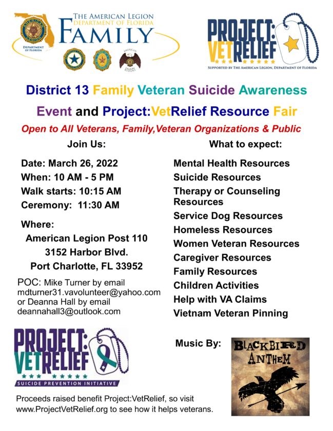 Veteran Relief Resource Fair set for Saturday - Cape Coral Breeze